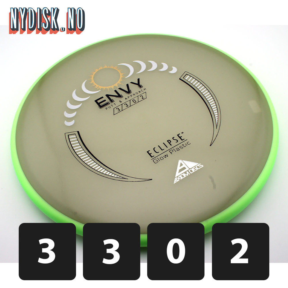Axiom Eclipse Glow Envy Disc Golf Disk | NyDisk.no