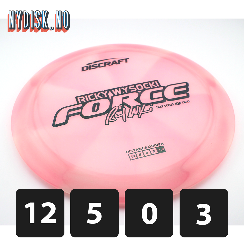 Discraft Z Swirl Force - Ricky Wysocki 2025 – NyDisk